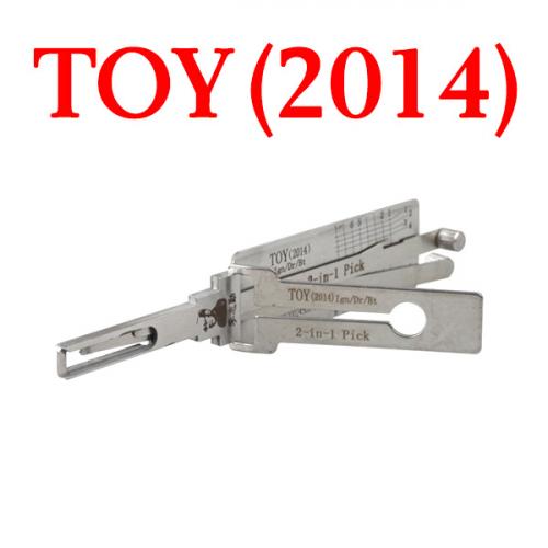 Original LISHI TOY(2014) 2 in 1 Auto Pick and Decoder for Toyota