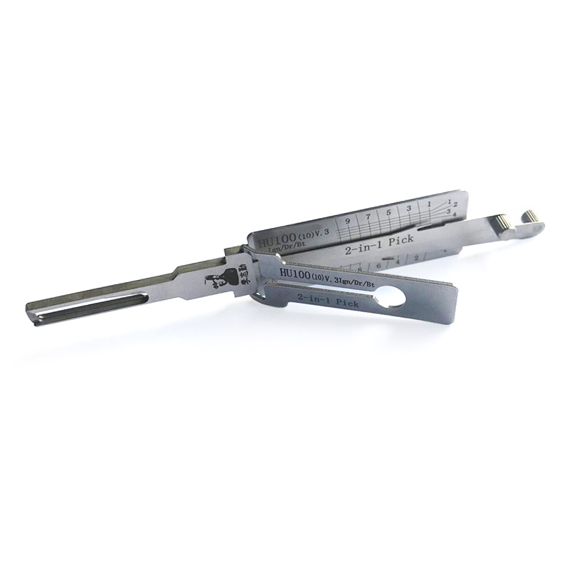 Original LISHI HU100(10) V.3 Ign/Dr/Bt Auto Pick and Decoder for Opel ...